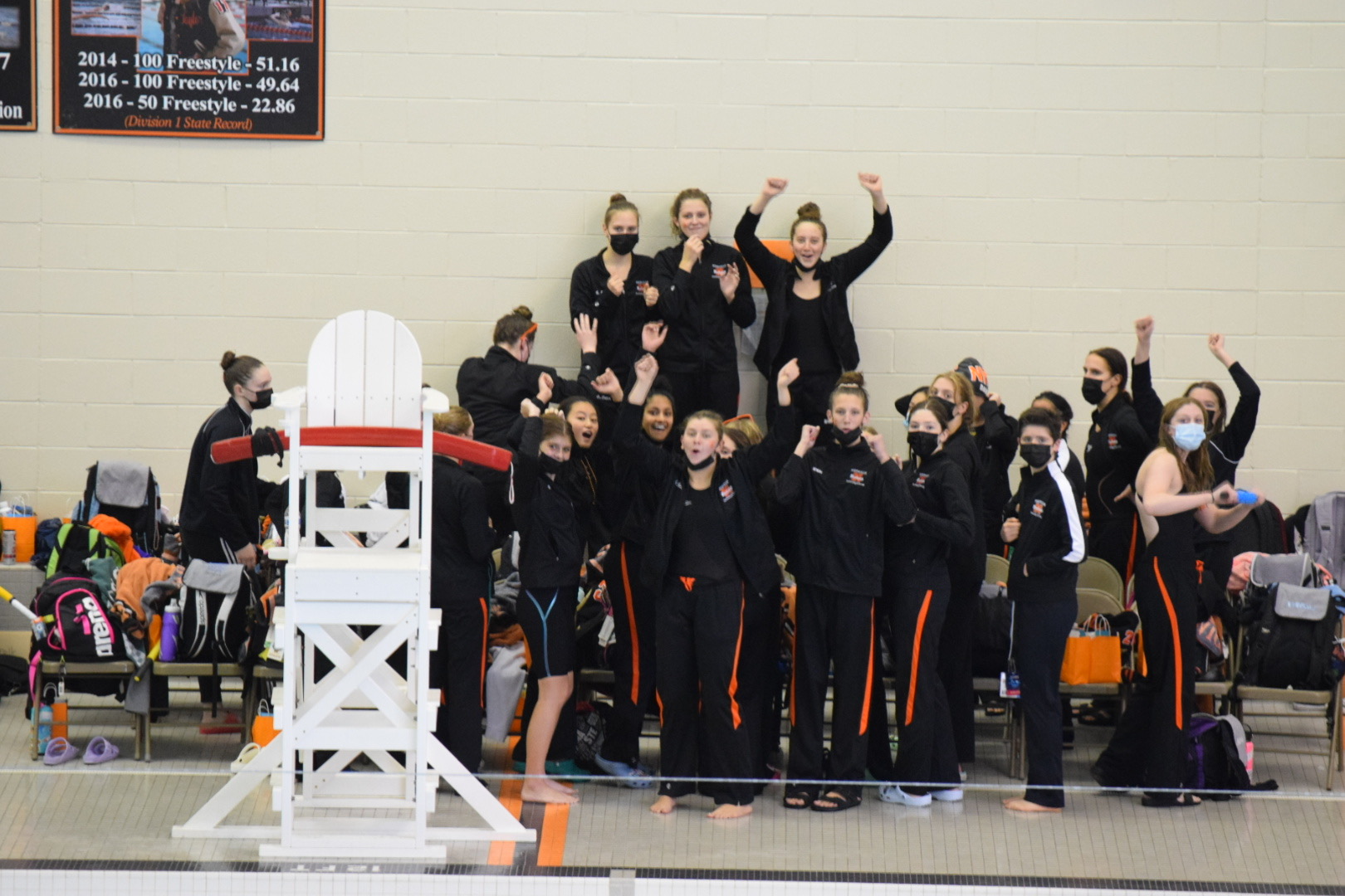 NHS Girls Swim & Dive Team